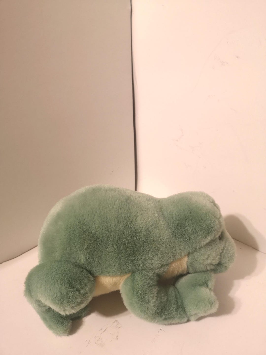 Vintage 1980s Gund Frog Plush 10" With Rattle Croak Sound - Etsy