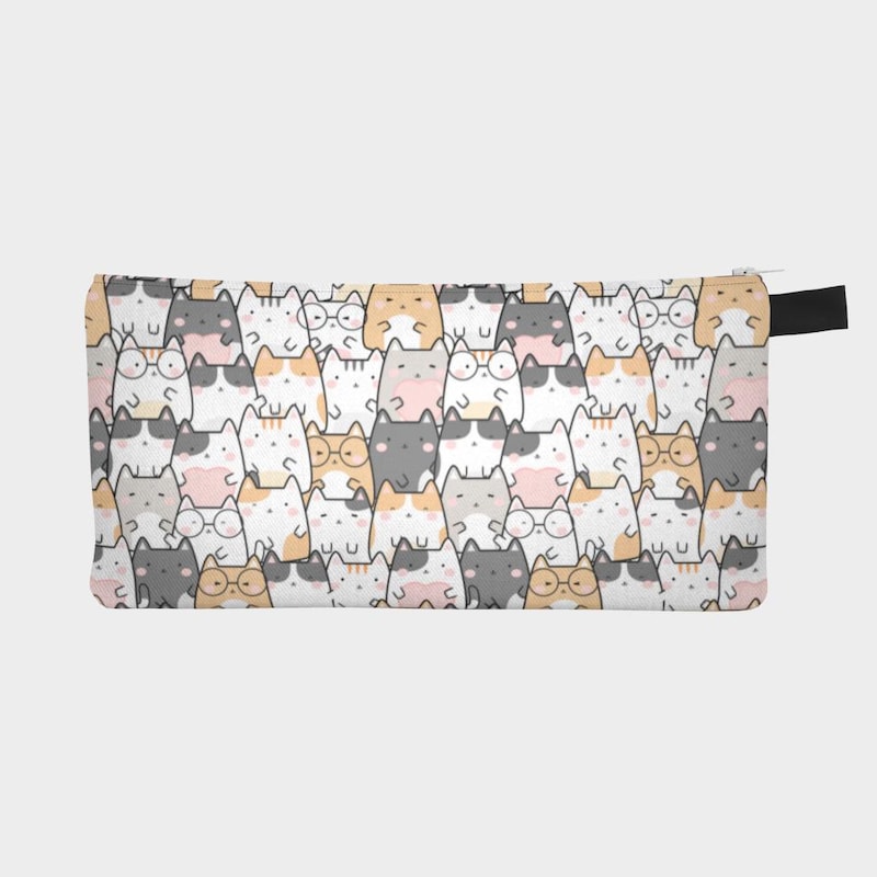 Kawaii Cat Pencil Case - Etsy