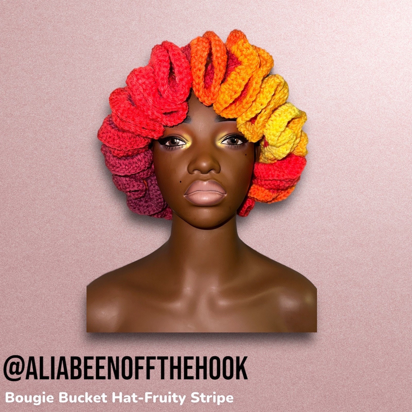 Bougie Bucket Hat large for Women for Men, Cute Hat, Ruffle Hat ...