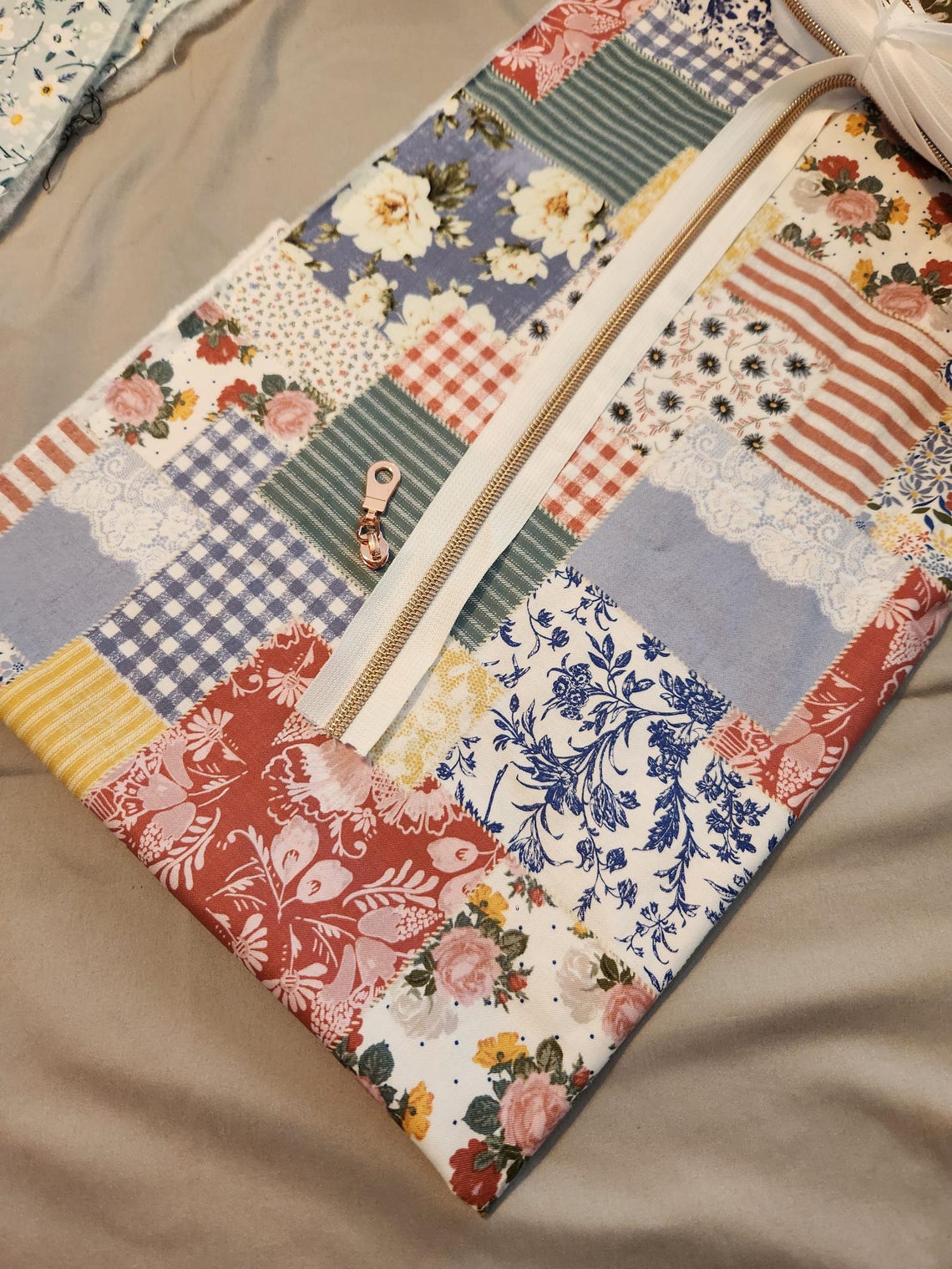 Handmade Compact Diaper & Wipes Pouch - Mini Diaper Bag - Diaper Clutch ...