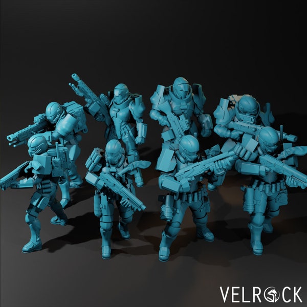 Cyberpunk Miniature - Etsy