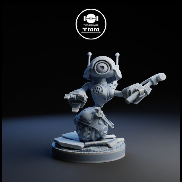 Space Robot Miniatures - Etsy