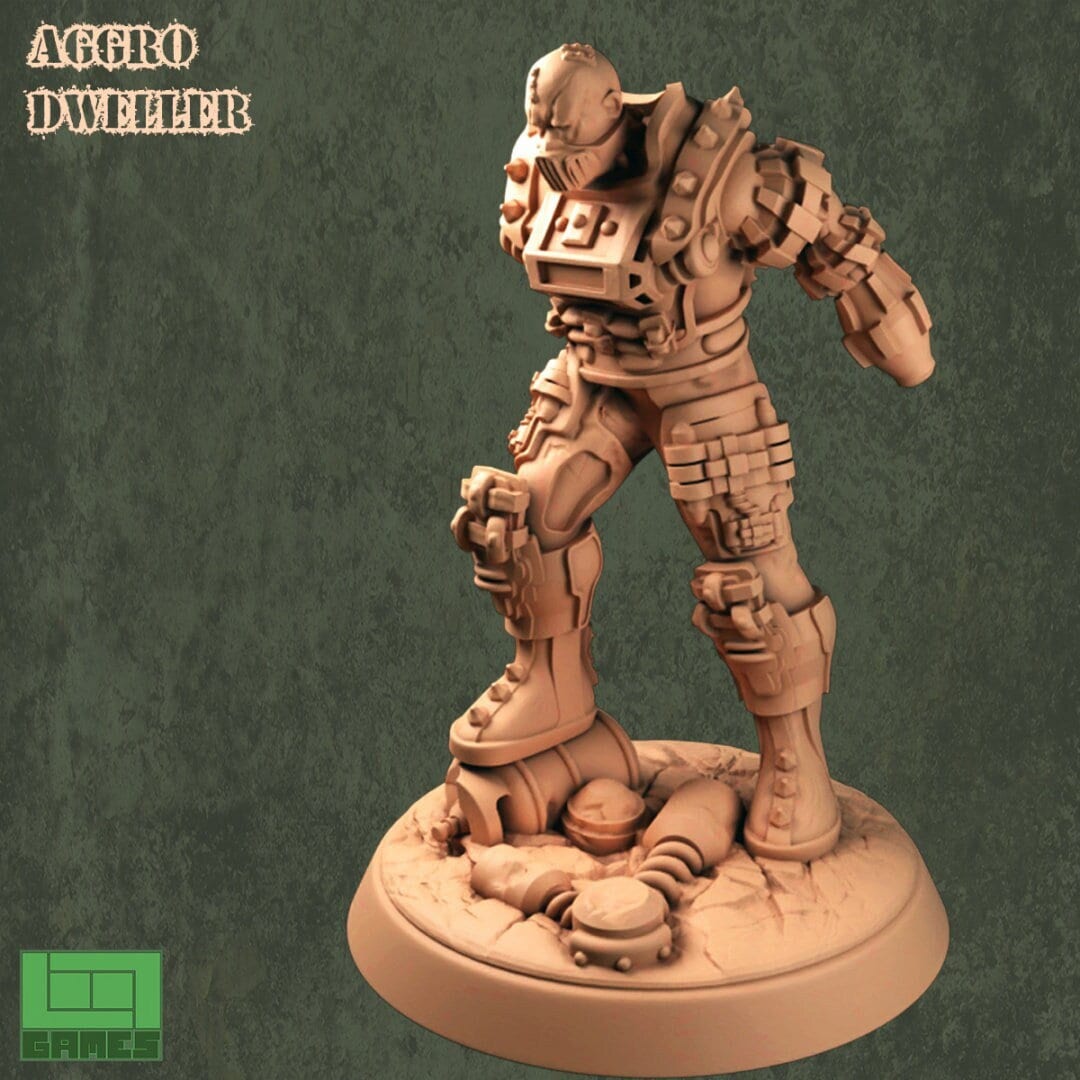 Cyborg Miniature 28mm 32mm Scale 8K Resoultion 3D Resin - Etsy