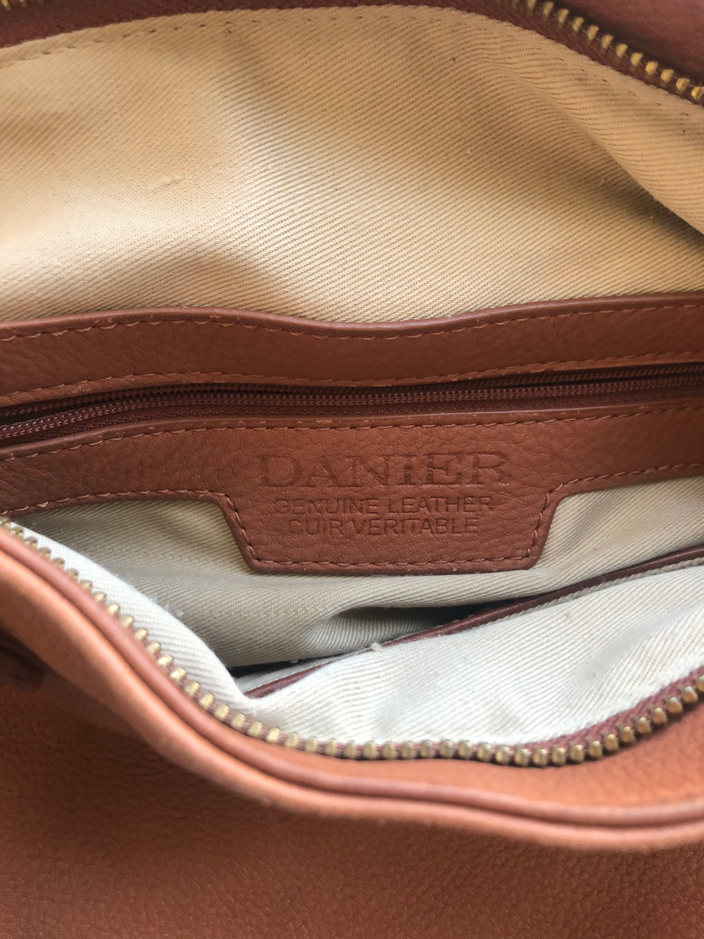 Brown Vintage Danier Leather Hobo Purse - Etsy