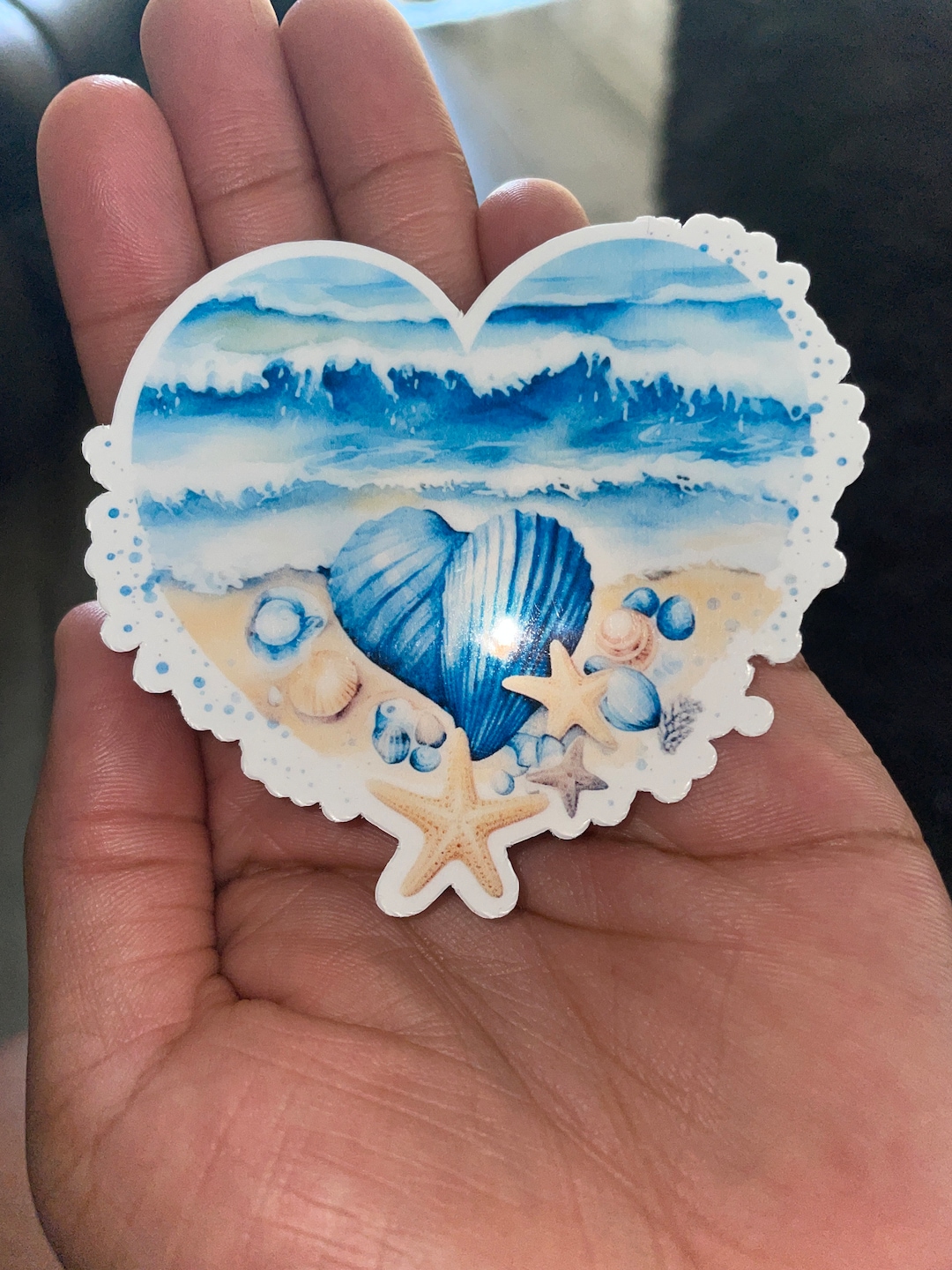 Ocean Sticker - Etsy