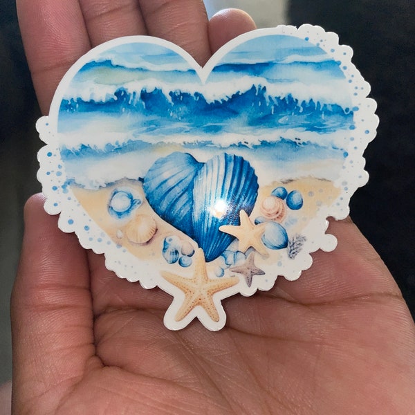 Ocean Sticker - Etsy