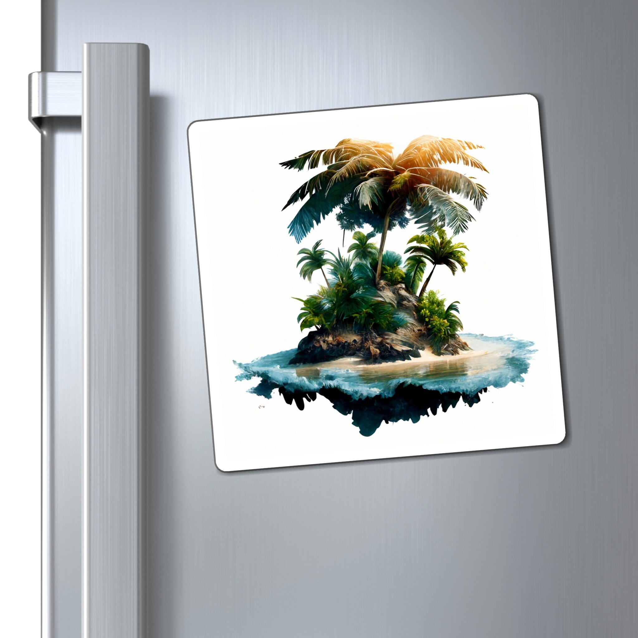 NATURE MAGNETS, PALM Tree Gift, Magnetic Decal, Cute Fridge Magnets ...
