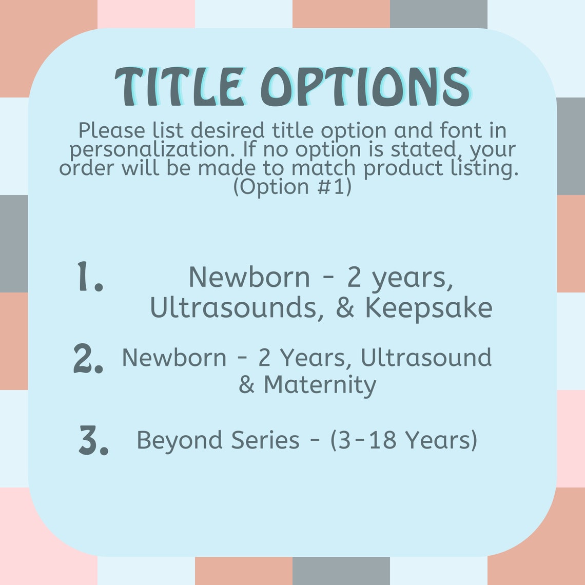 Milestone Photo Keeper Box Milestone Tote Baby's First Year Photo ...