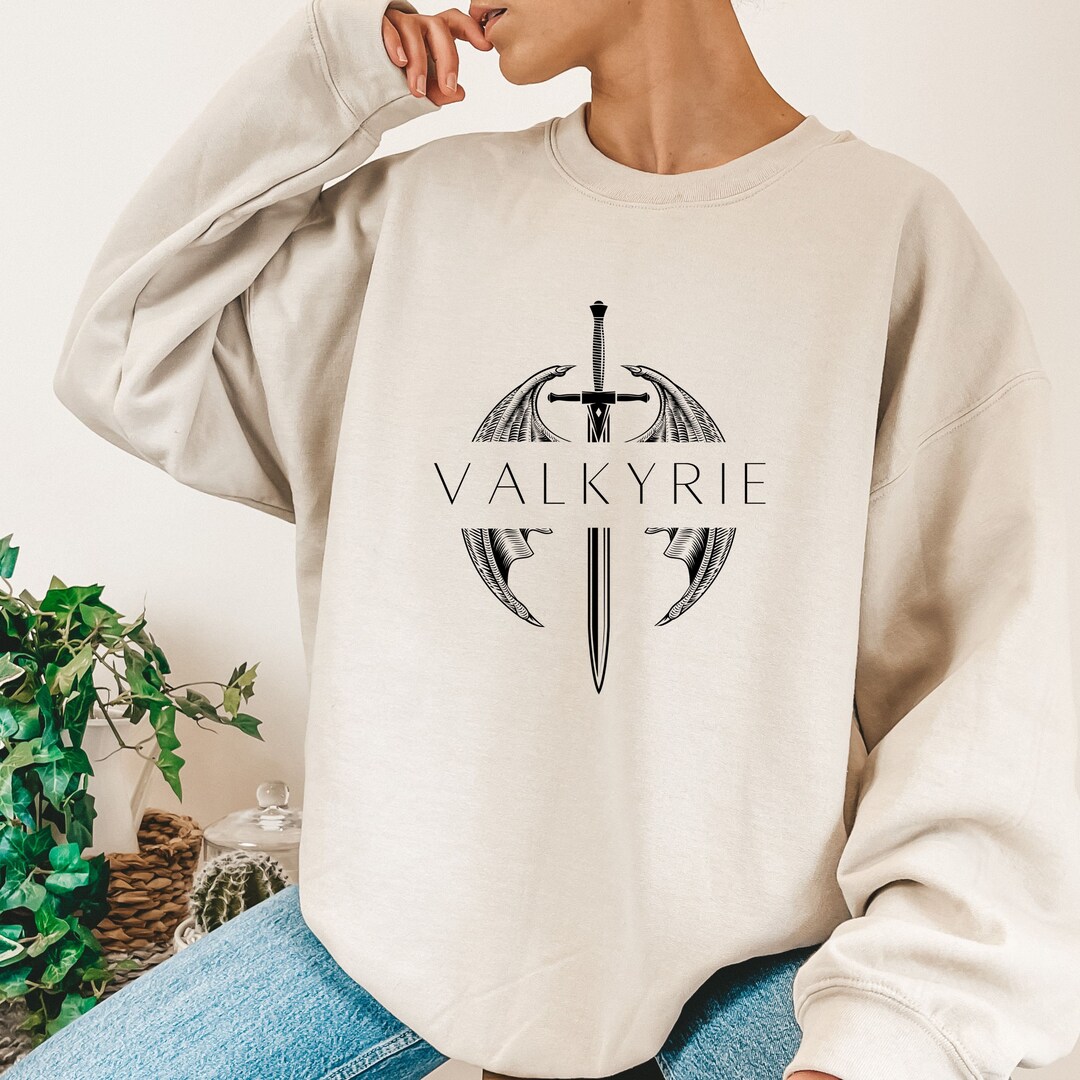 Valkyrie Sweatshirt, ACOTAR Shirt, ACOSF Shirt, Nesta Shirt, Feyre ...
