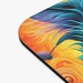 Mouse Pad, Anime Colorful Cat2 - Etsy
