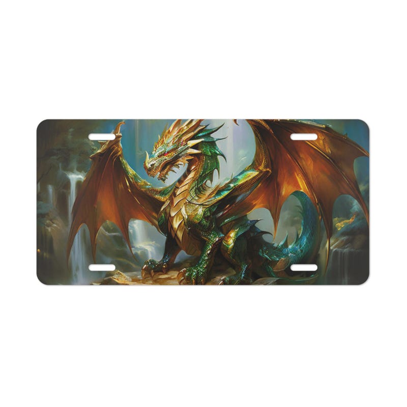Dragon Plates - Etsy