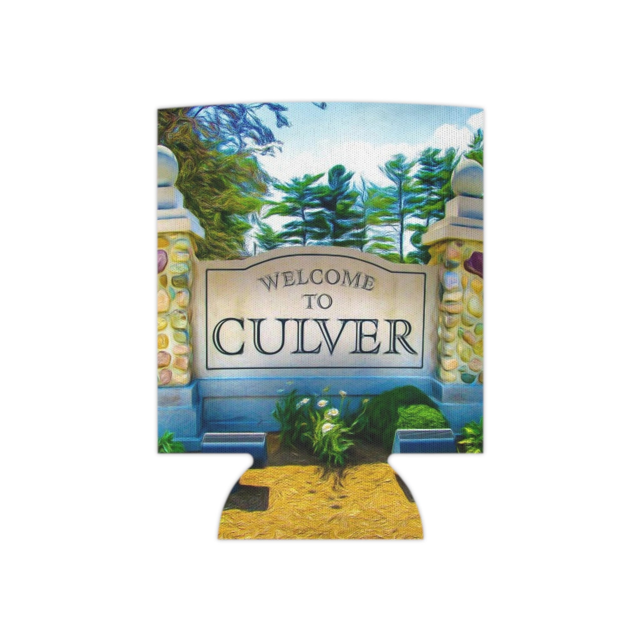 Culver Sign Picture, Digital Art Can Cooler - Etsy