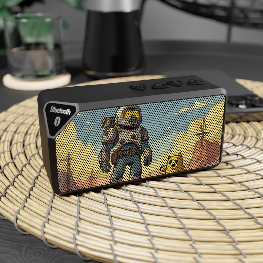Jabba Bluetooth Speaker Mix of Fallout & Adventure Time Style Art2 - Etsy