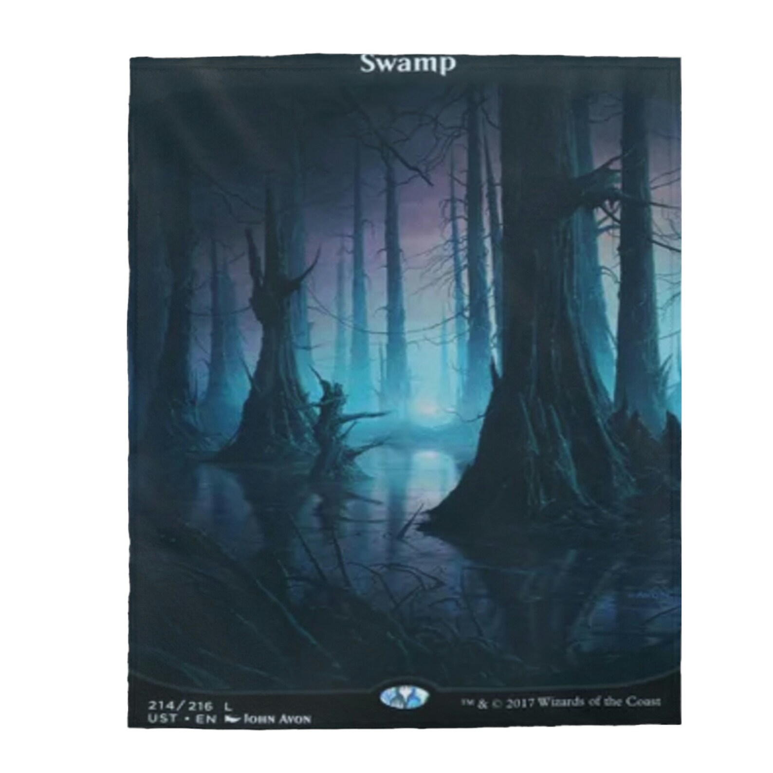 Plush Blanket, Swamp, Mtg - Etsy