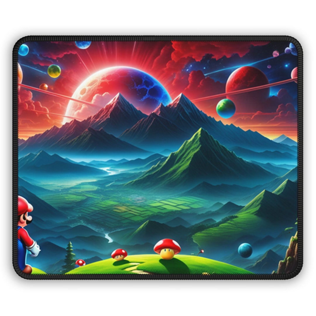 Mouse Pad, Mario in Multiverse - Etsy