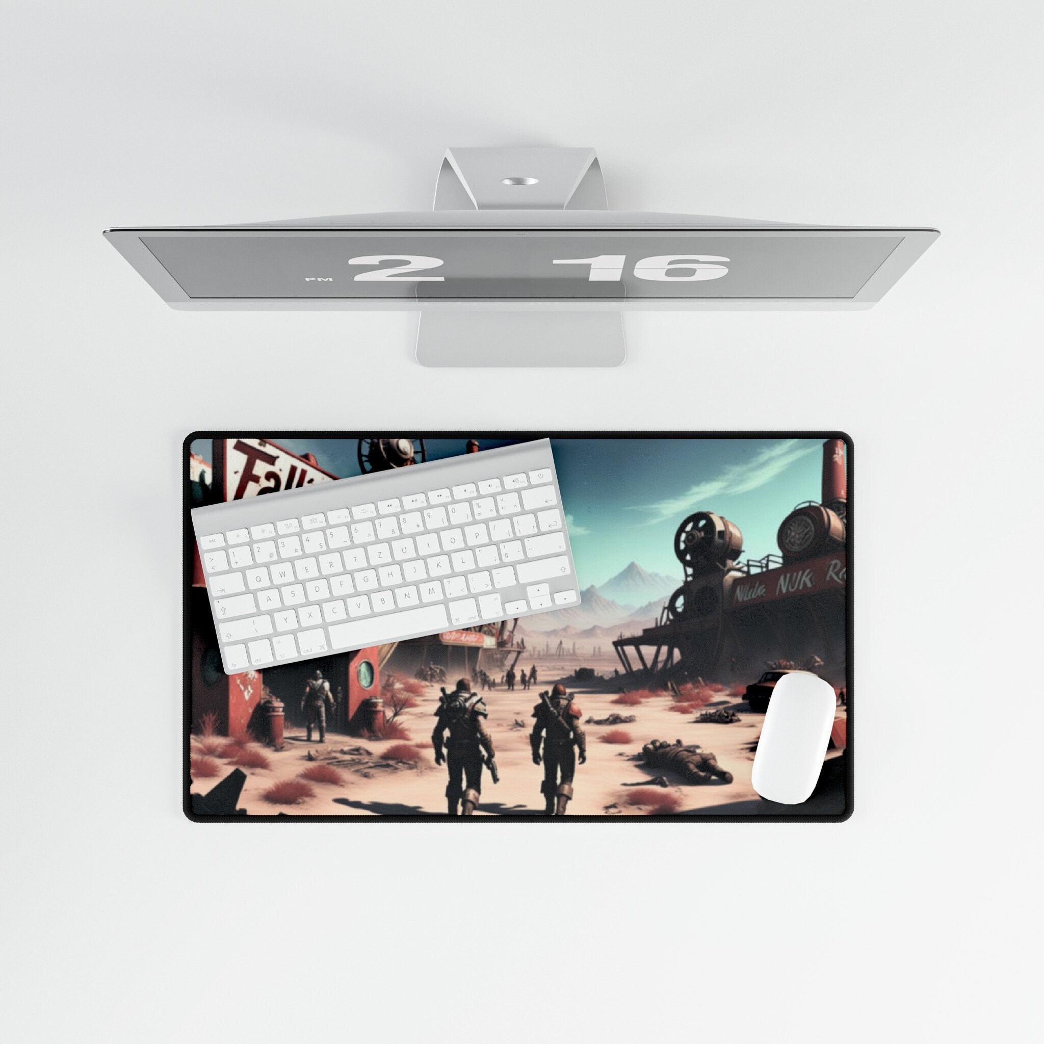 Desk Mats A Fallout World 2 23.6 13.8 App MTG Size Rebuilding the ...