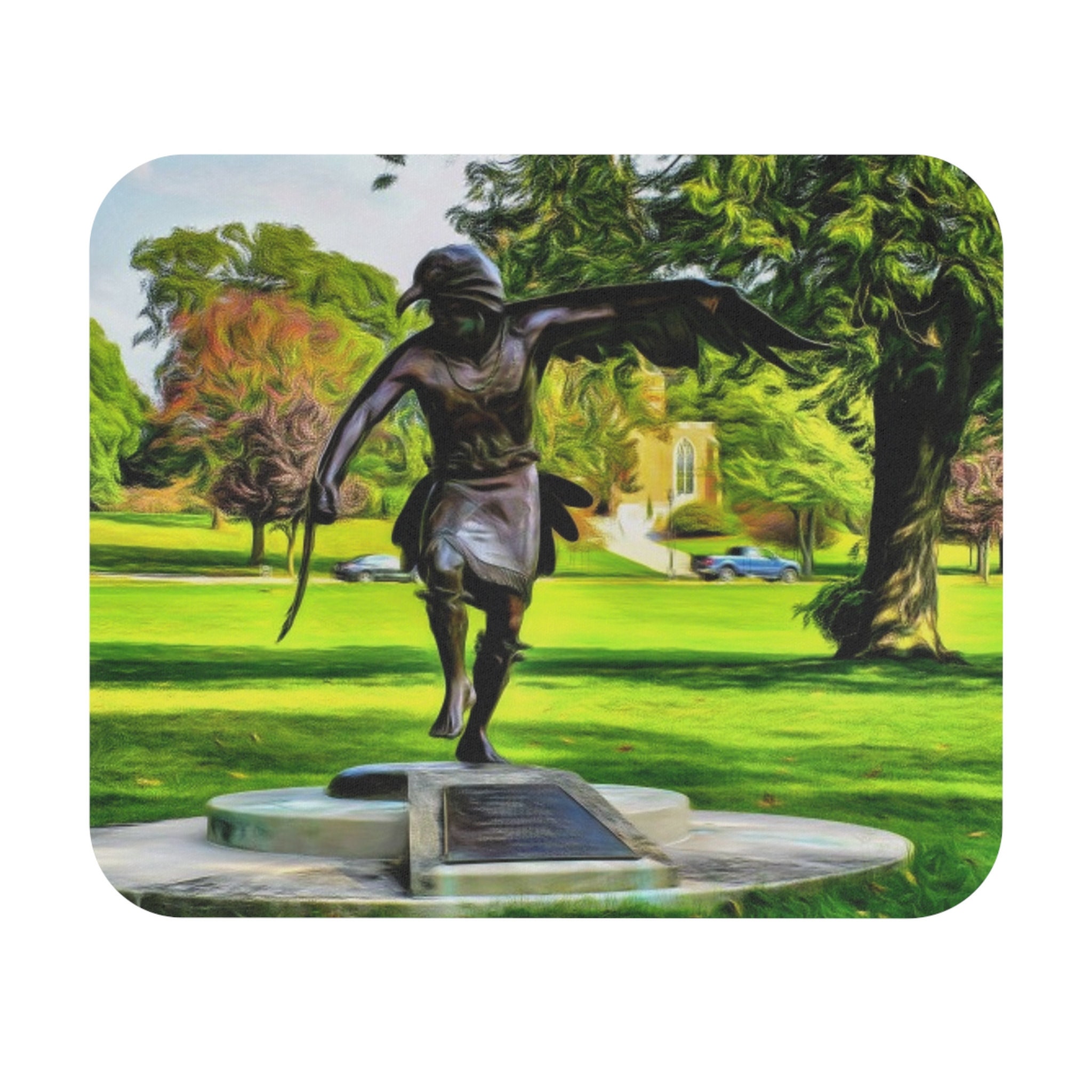 Mouse Pad, Culver Academy Statue - Etsy