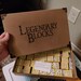 Legendary Alphabet Blocks in the Style of Zelda's Hylian, Sheikah Fonts ...