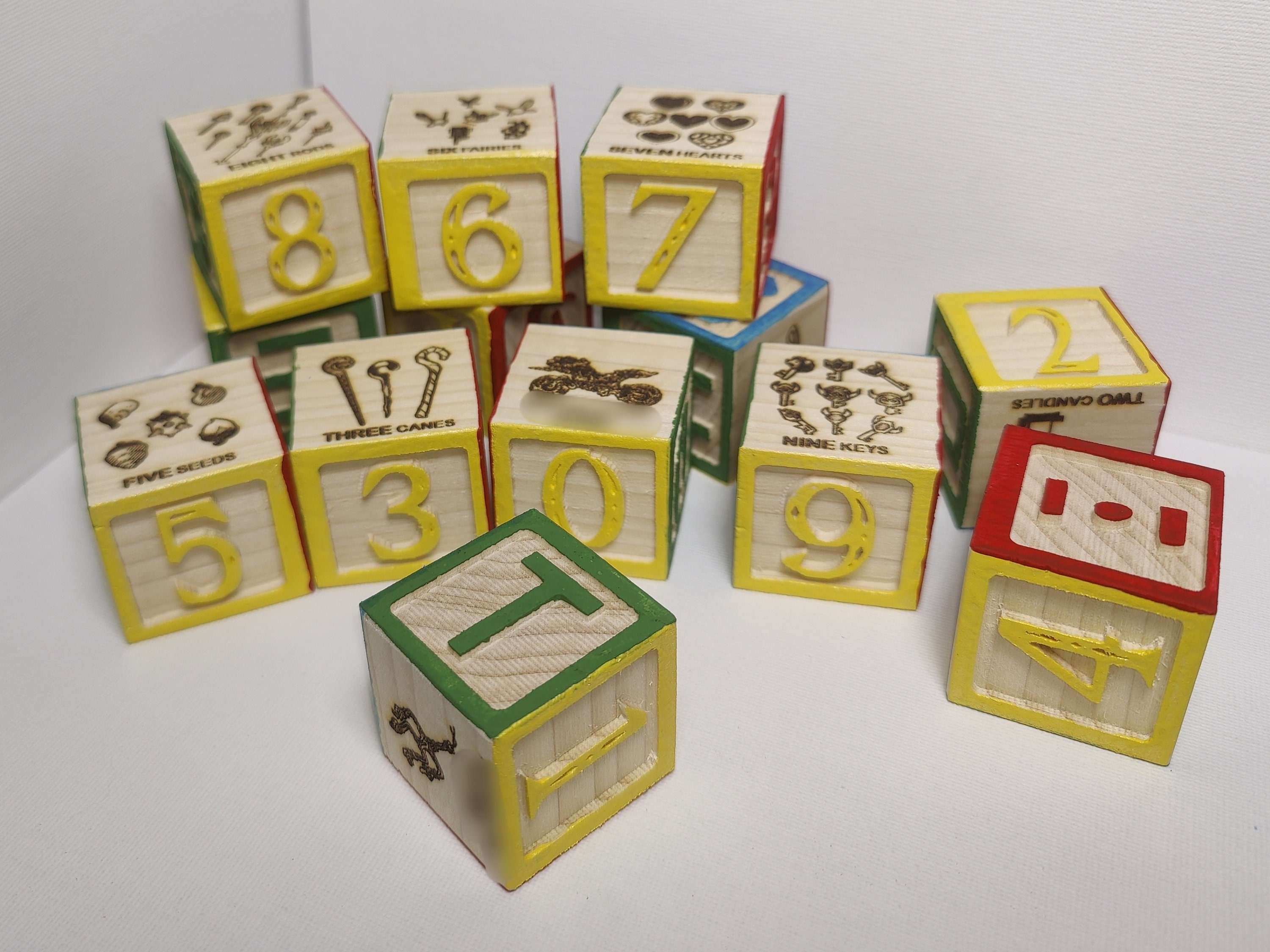Legendary Alphabet Blocks in the Style of Zelda's Hylian, Sheikah Fonts ...