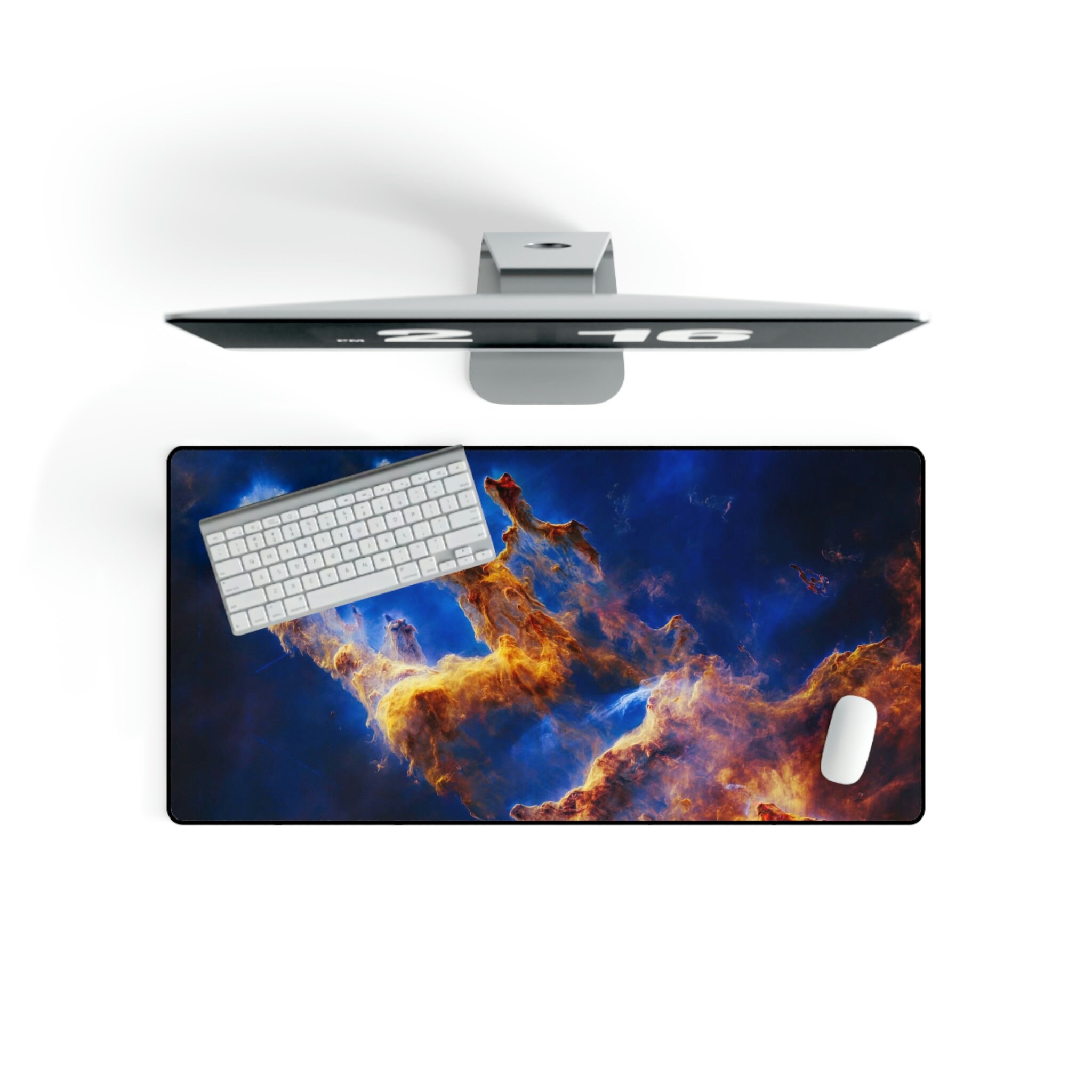 Space Gaming Mouse Pad 31.5x15.5 Pillars of Creation Mouse Pad Non-slip ...
