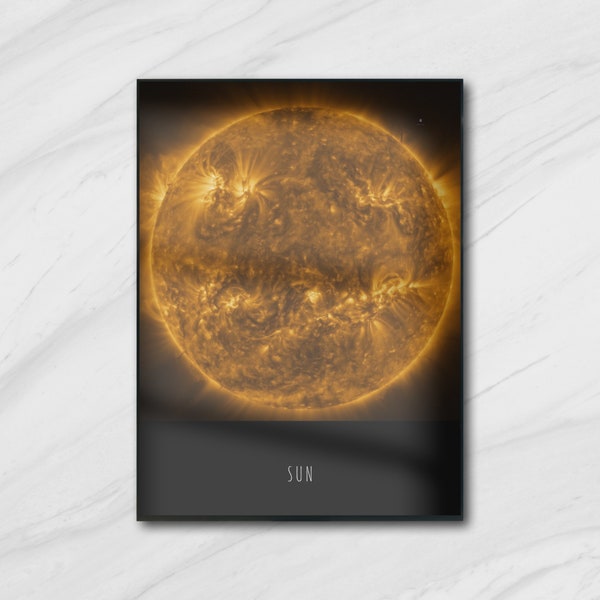 Sun Poster - Etsy