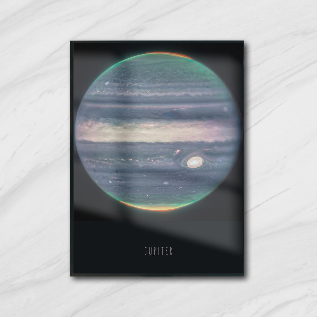 Jupiter Print, Jupiter Image,digital Download,digital Print, Solar ...