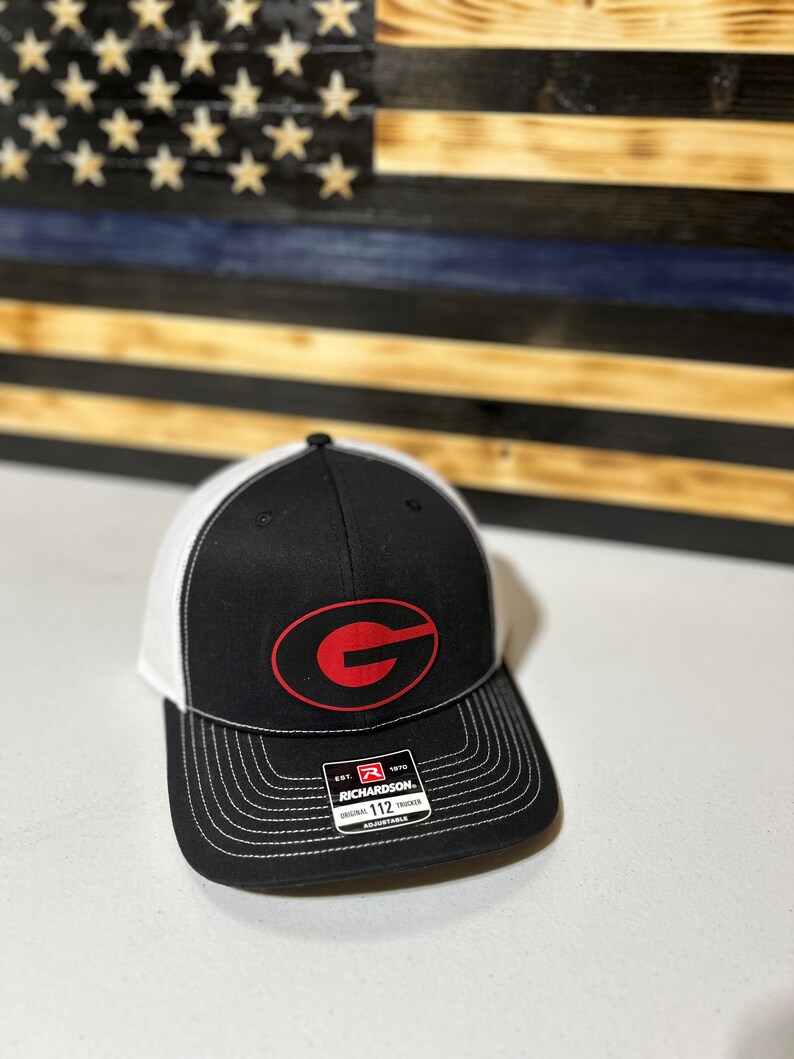 UGA, Georgia Bulldogs, National Champions, Richardson 112 Leather Patch ...