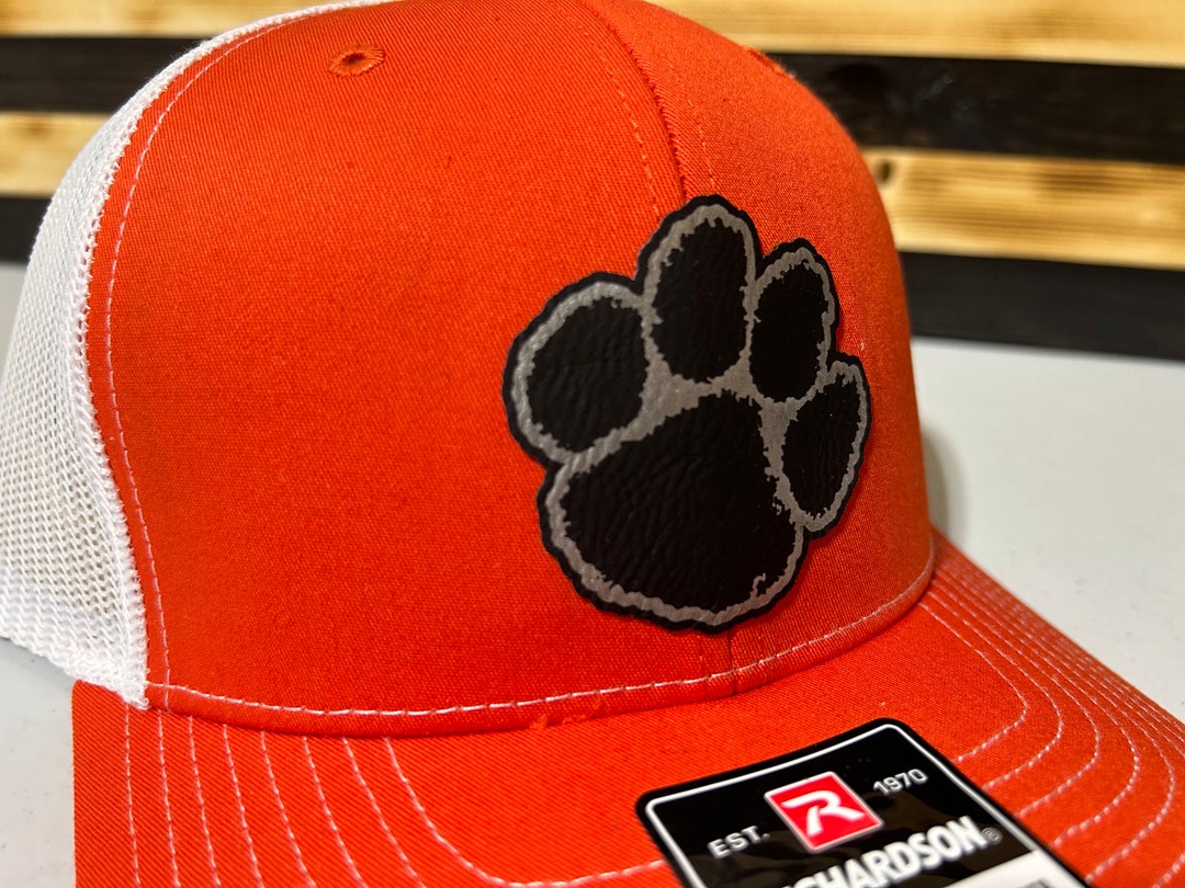 Clemson Tigers Richardson Leather Patch Snapback Hat - Etsy