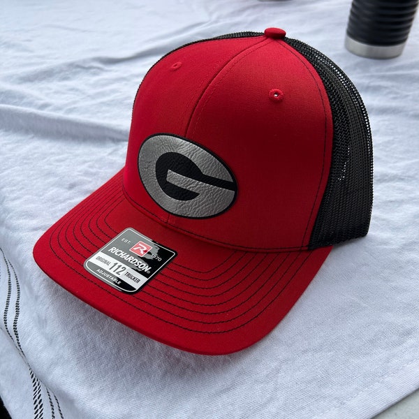 Georgia Bulldogs Patch Hat - Etsy