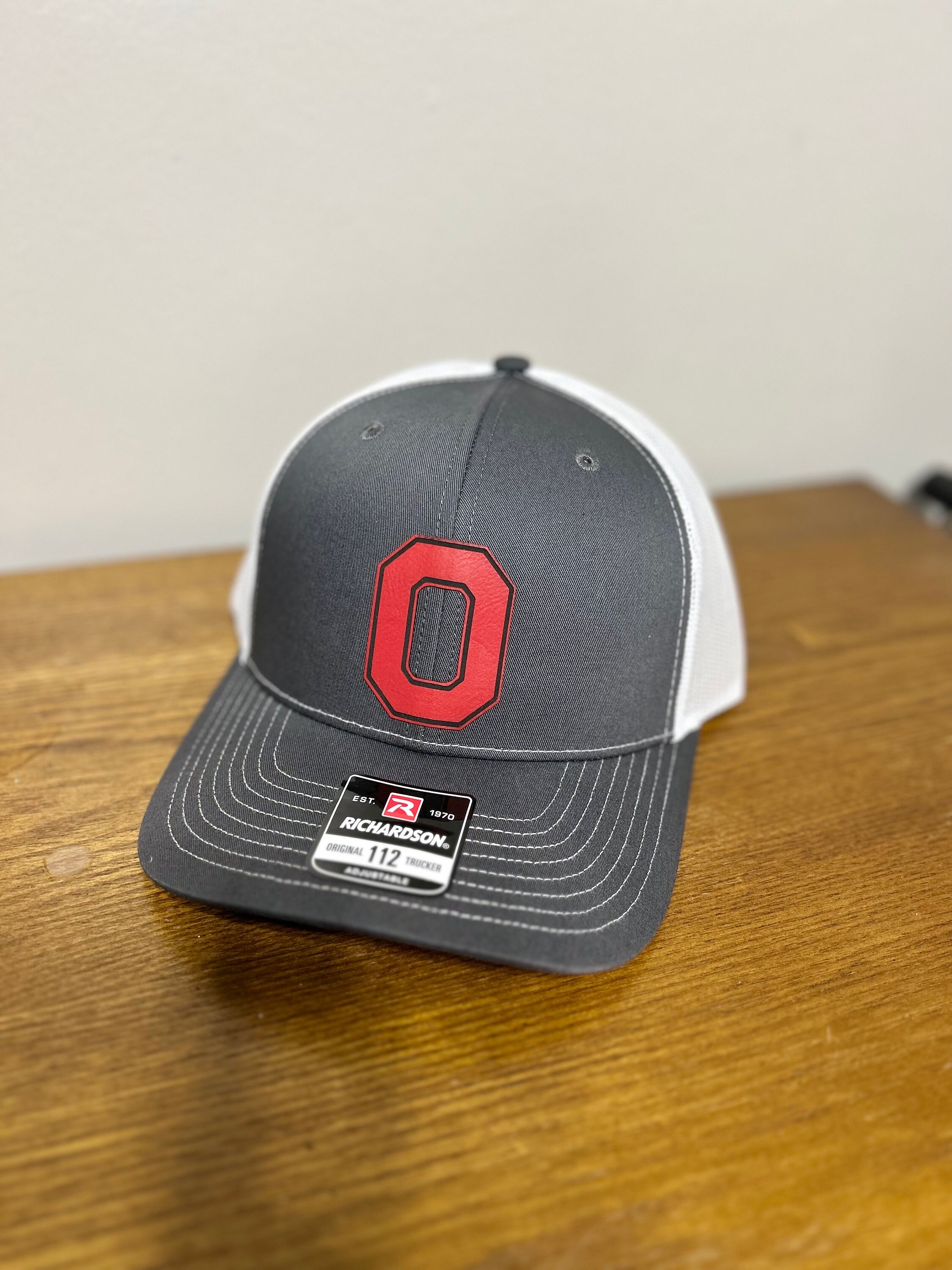 Ohio State Buckeyes Richardson Leather Patch Snapback Hat - Etsy