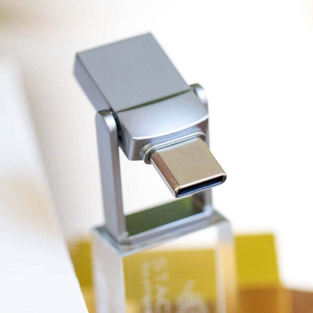 Type-c Crystal Glass USB C Flash Drive USB 3.1 Pen Drive 16GB 32GB 64GB ...