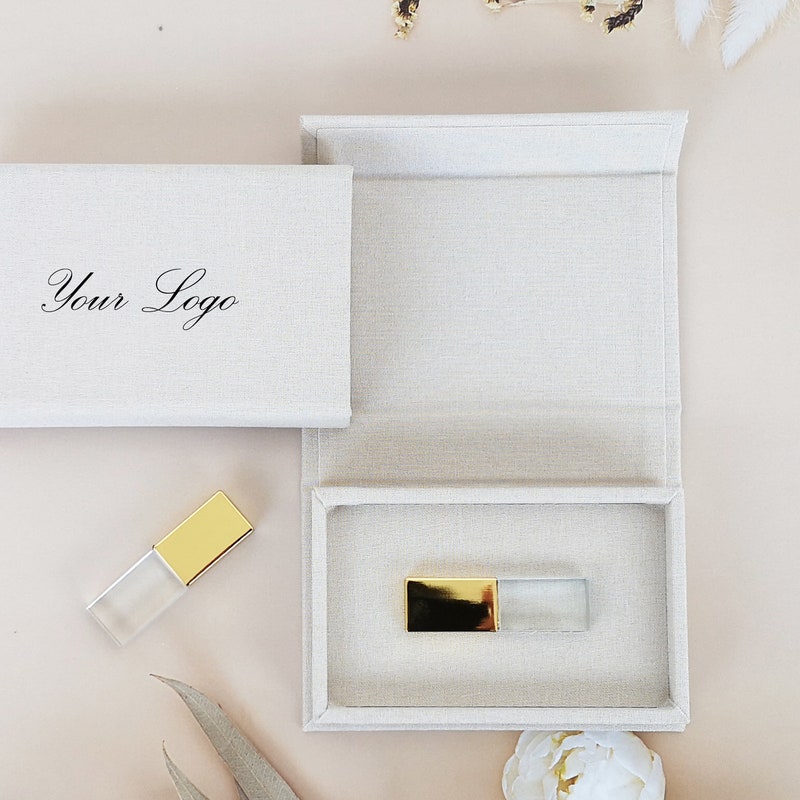 Linen Box Logo Usb - Etsy