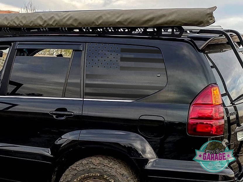 Lexus GX470 2003-2009 1st Gen Rear Side Window Matte Black US - Etsy