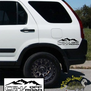 Honda CRV Realtime off Road Decal Set Pair RD 02-06 AWD K24 - Etsy