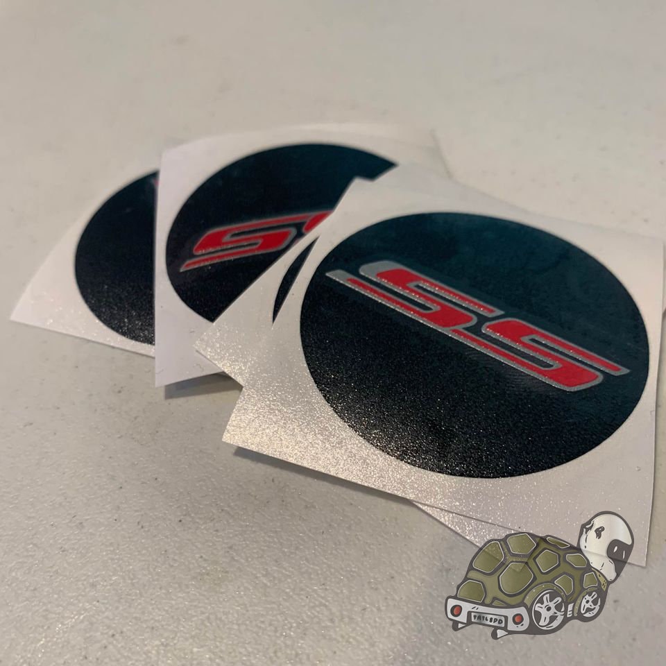 Chevy Camaro SS Wheel Center Cap Decal Set - Etsy