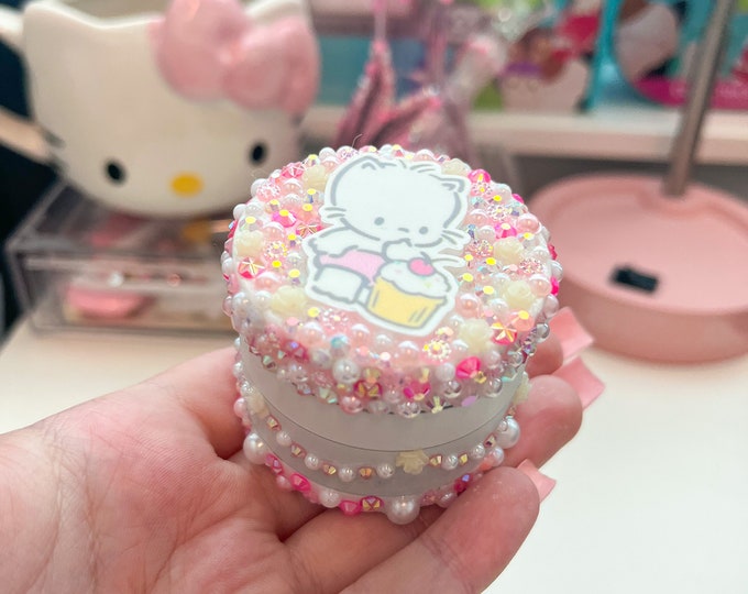 White and Pink Sanrio Cake Herb Grinder - Etsy
