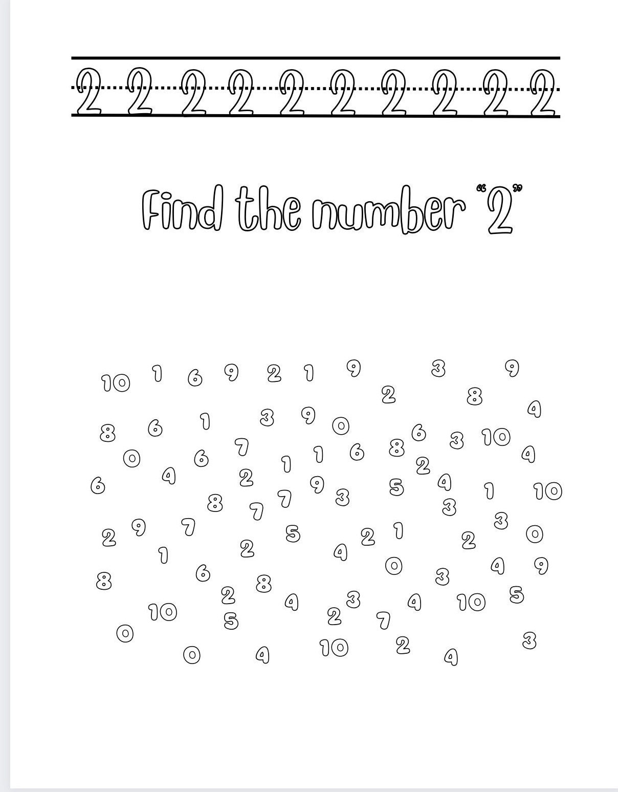 Kids ABC & 123 Worksheet - Etsy