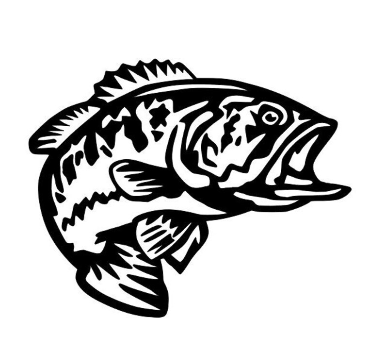 Fish Vinyl Decal - Etsy