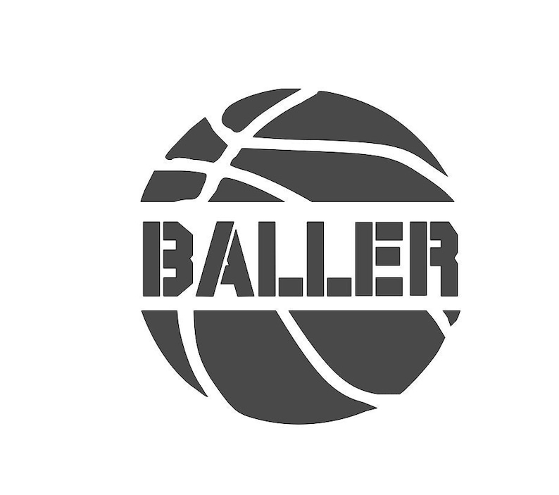 Basket Baller Vinyl Decal for Any Smooth Surface - Etsy