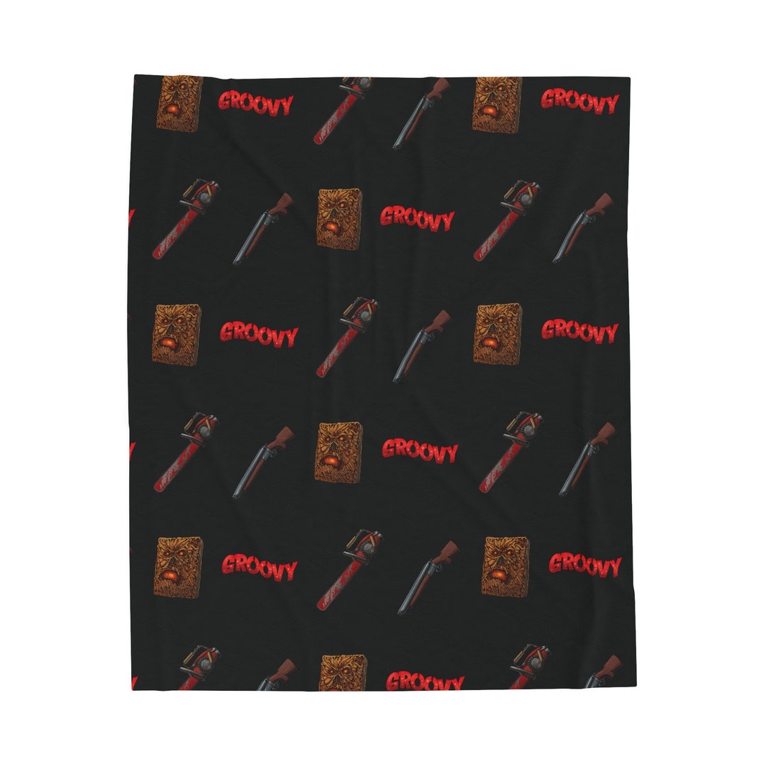 Evil Dead Blanket the Groovy Dead - Etsy