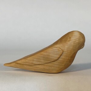 Budgie - Hand Whittled Comfort Bird - Etsy