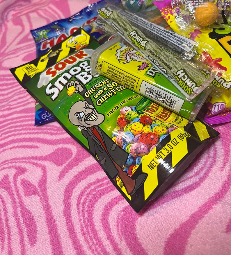 Sour Candy Box - Etsy