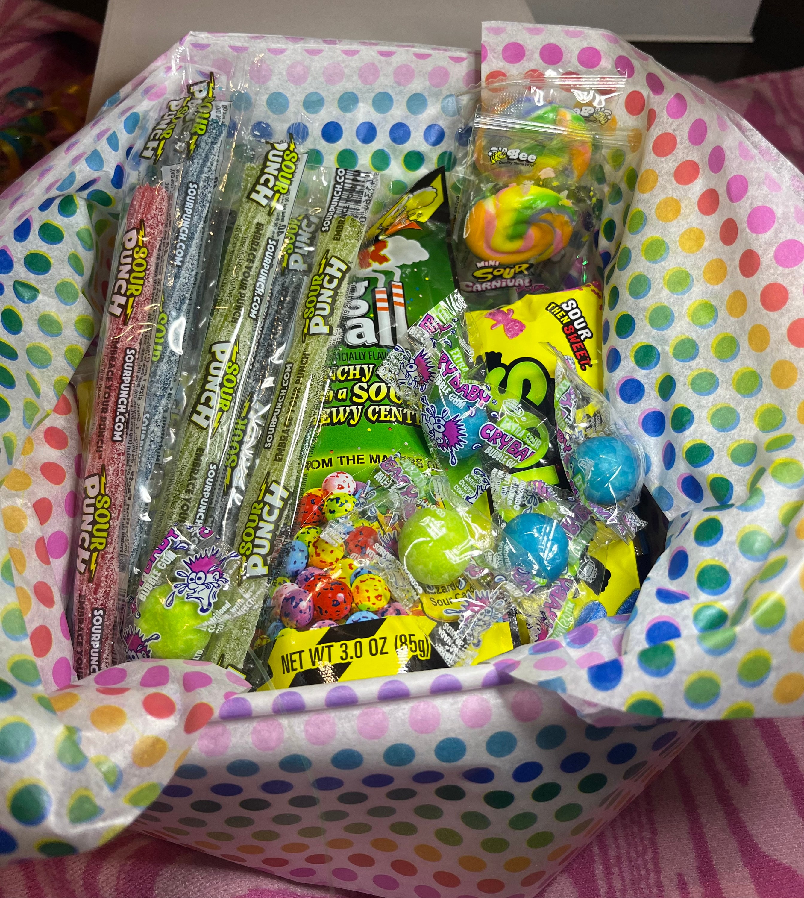 Sour Candy Box - Etsy