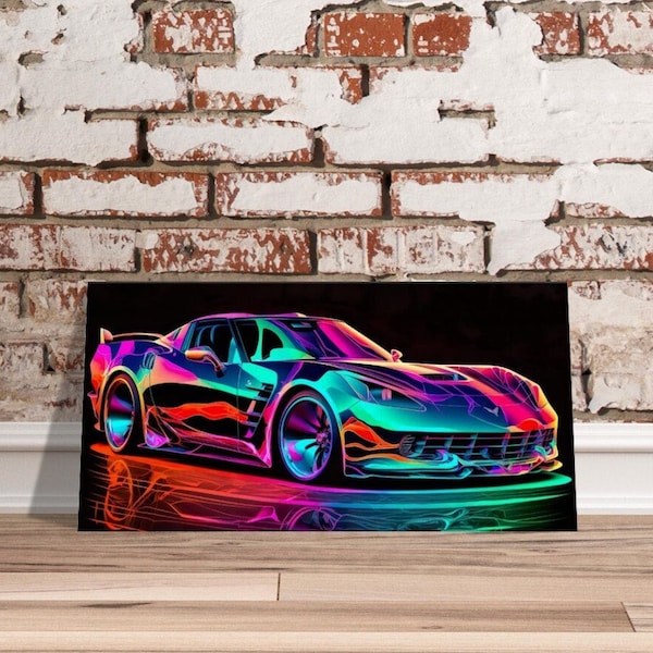 Corvette Neon Sign - Etsy