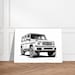 Mercedes G-class Print: Grayscale Pencil Sketch Art - Etsy