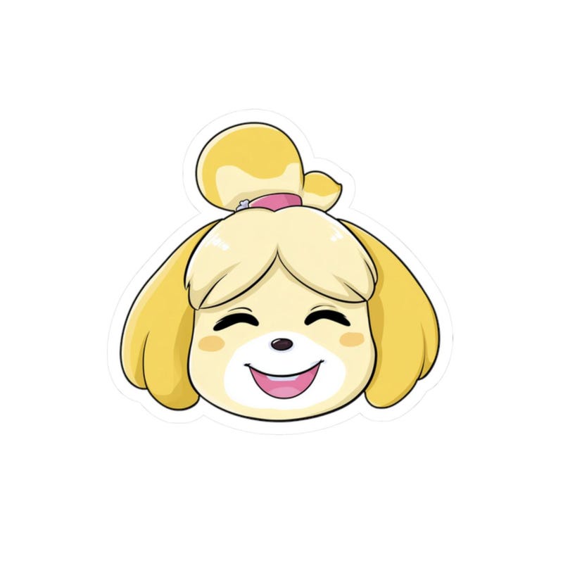 Isabelle Sticker - Etsy