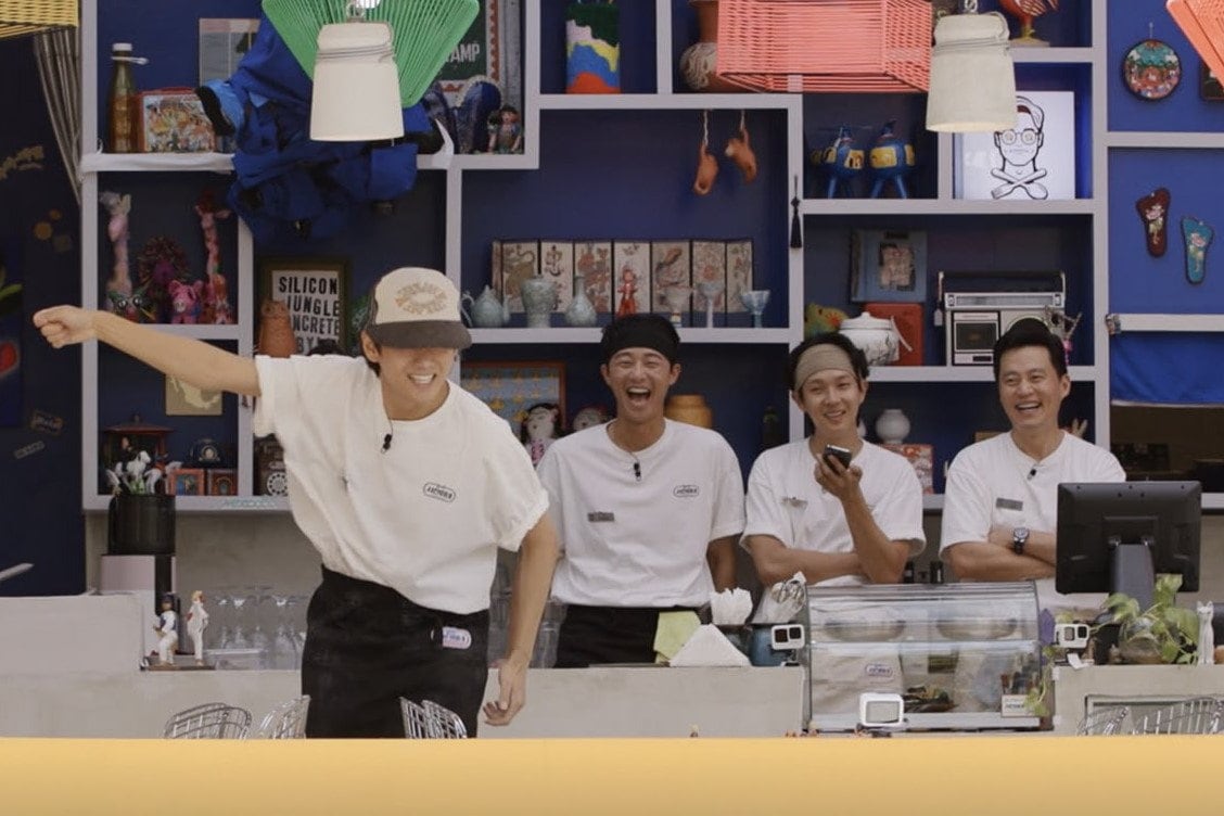 BTS V Kim Taehyung Jinnys Kitchen Lee Seo Jins Kitchen Jung Yumi Park ...