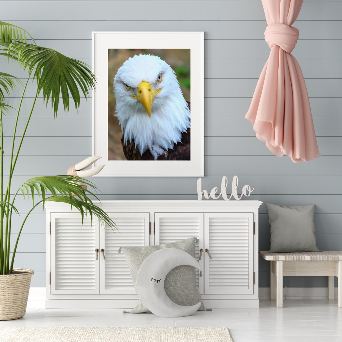 Bald Eagle Wall Art,american Eagle Printable, Bald Eagle Digital ...