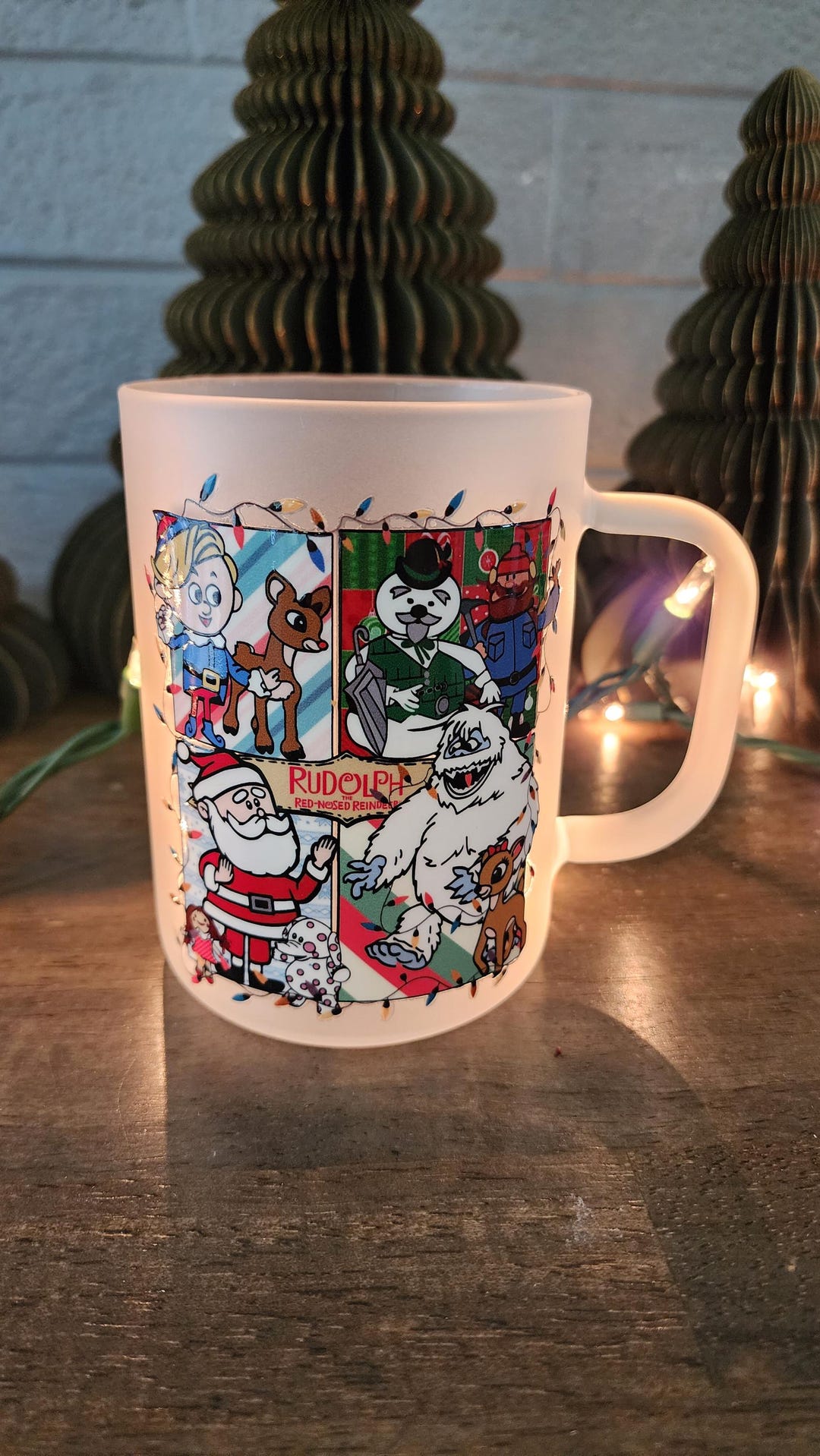 Rudolph the Red Nosed Reindeer Mug Christmas Vibes Classic Christmas ...