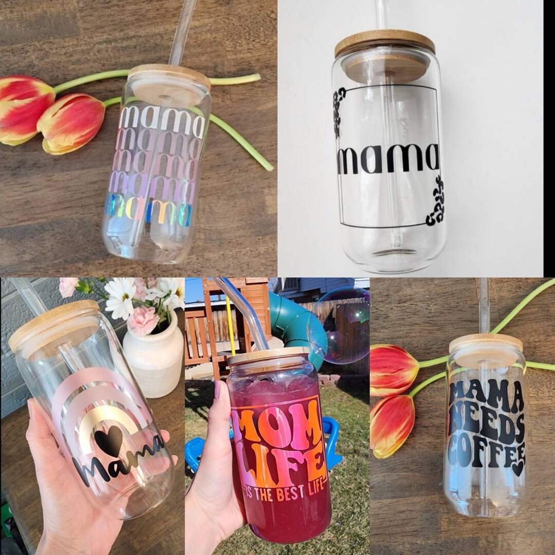 Mama Libbey Glass Cups - Etsy